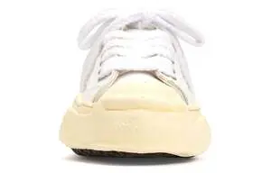 Mihara Yasuhiro Hank Vl Og Sole Canvas Low-top Sneaker - White