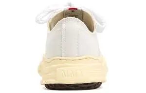 Mihara Yasuhiro Hank Vl Og Sole Canvas Low-top Sneaker - White