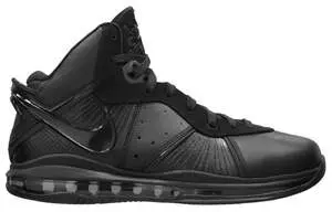 Nike Lebron 8 'blackout' Athletic Sneakers