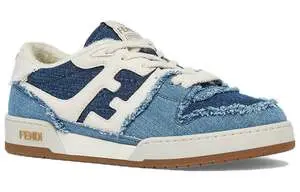 Fendi Match Low Top Sneakers - Blue