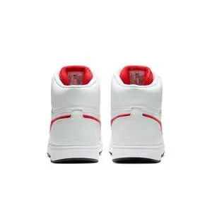 Nike Ebernon Mid Sneakers - White/red