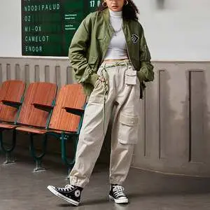 CONVERSE Logo Aviator Jacket
