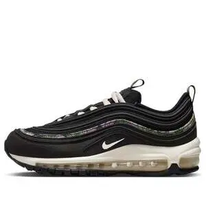 Nike Max 97 'next Nature Floral Tapestry' Sneakers - Black/white