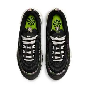 Nike Max 97 'next Nature Floral Tapestry' Sneakers - Black/white