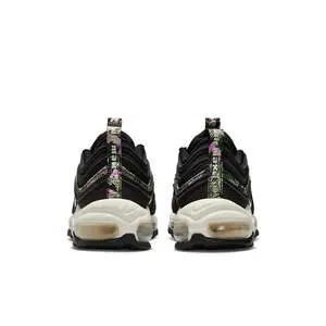 Nike Max 97 'next Nature Floral Tapestry' Sneakers - Black/white