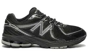 NEW BALANCE 860 V2 Athletic Sneakers - Black/silver