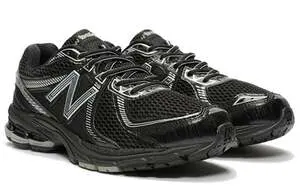 NEW BALANCE 860 V2 Athletic Sneakers - Black/silver