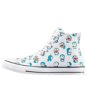 CONVERSE All Star X Doraemon High Top Sneakers - White/hawaiian Gold/flamingo