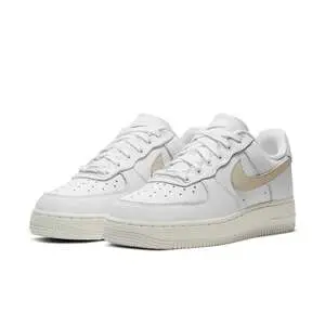 Nike Force 1 '07 Low Top Sneakers - White/orange