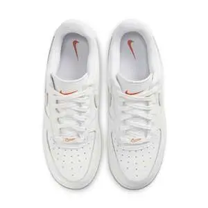 Nike Force 1 '07 Low Top Sneakers - White/orange
