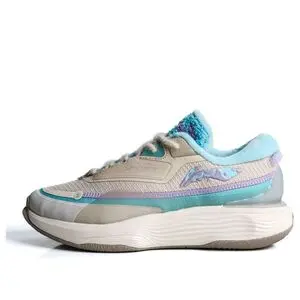 LI-NING Soft Warm Sneakers - Blue/beige