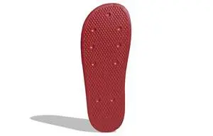 Adidas Adilette Lite Slides With Trefoil Logo - Red