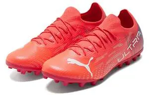 PUMA Ultra 1.3 Mg Football Shoes - Red/white/grey