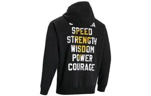 Under Armour Project Rock Black Adam Full Zip Rival Fleece Hoodie 'black Yellow