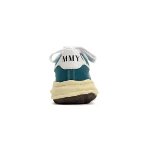 Mihara Yasuhiro Blakey Vl Og Sole Canvas Low-top Sneakers - Blue/white
