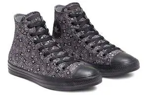 CONVERSE Chuck Taylor All Star High Top Sneakers With Graphic Logo Print