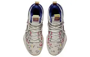LI-NING Speed Premium Athletic Sneakers - Beige/navy