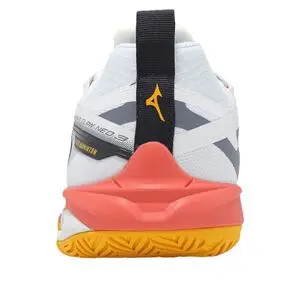 Mizuno Wave Claw Neo 3 Wide Athletic Sneakers - White/grey/pink