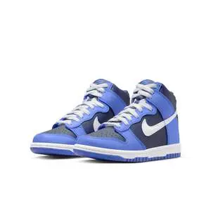 Nike Dunk High Obsidian Sneakers - Blue/white