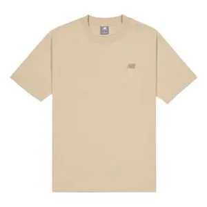 NEW BALANCE Athletics Cotton T-shirt Asia Sizing - Stoneware