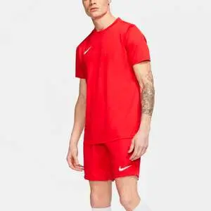 Nike Dri-fit Quick Dry Soccer/football Sports Shorts - Red/white