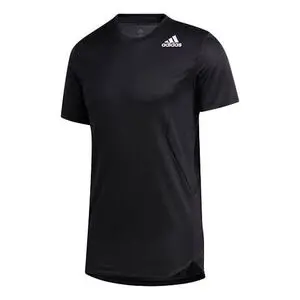Adidas Short Sleeve Training Top - Black