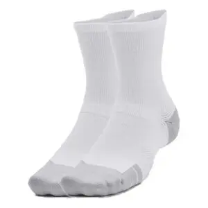 Under Armour Iso-chill Armourdry Mid Socks - White/grey