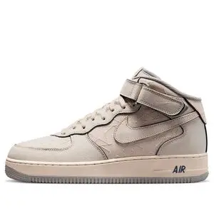 Nike Force 1 Mid "tear Away" Sneakers - Cream