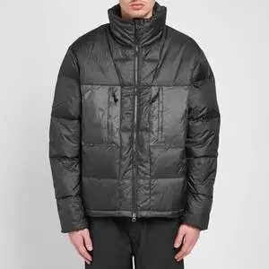 Nike Down Fill Zipper Stand Collar Puffer Jacket