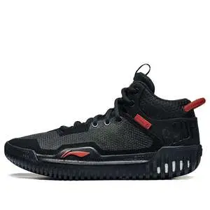 LI-NING Badfive 3 High Top Sneakers - Black/red