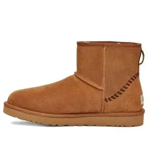 UGG Classic Mini Deco Suede Boot - Brown