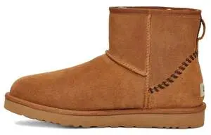UGG Classic Mini Deco Suede Boot - Brown