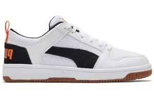 PUMA Rebound Layup Lo Sneakers - White/black