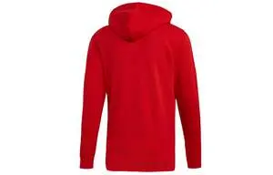 Adidas Originals Trefoil Drawstring Hoodie - Red
