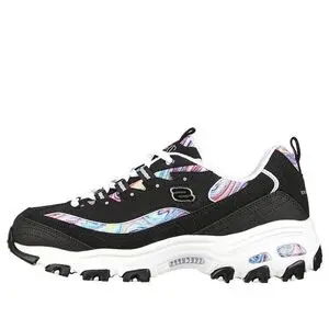 Sketchers D'lites Colorblock Low Top Sneakers - Black/multi-color