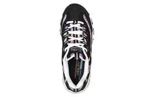 Sketchers D'lites Colorblock Low Top Sneakers - Black/multi-color