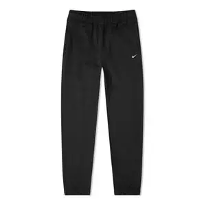Nike Logo Pattern Loose Sports Pants/trousers/joggers - Black