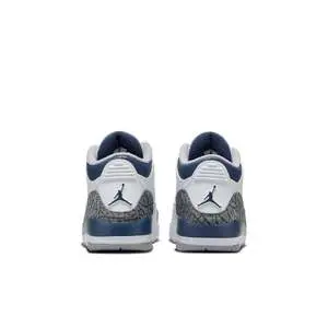 JORDAN 3 Retro Sneakers - White/cement Grey/black