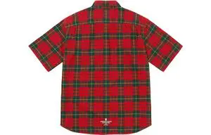Supreme Ss23 Week6 Arabic Logo Flannel Shirt