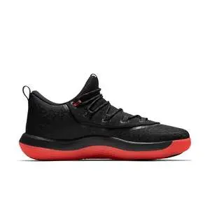 JORDAN Air Super Fly Low Sneakers - Black/infrared