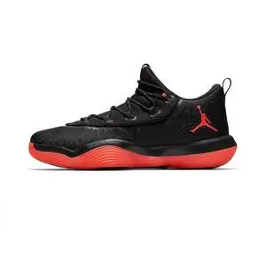 JORDAN Air Super Fly Low Sneakers - Black/infrared