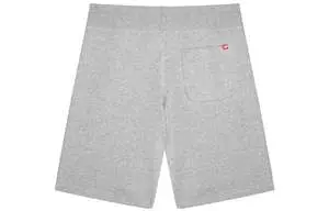 NEW BALANCE Essentials Stacked Logo Shorts - Grey