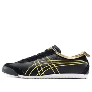 Onitsuka Tiger Onitsuka Tiger Mexico 66 Low Top Sneakers Black Gold