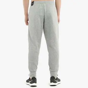 JORDAN Flight Fleece Embroidered Logo Fleece Lined Bundle Feet Sports Pants/trousers/joggers Gray - Grey