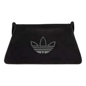 Adidas Rhinestone Embellished Shoulder Bag - Black