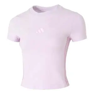 Adidas Essentials Loose 3-stripes Cropped T-shirt Asia Sizing