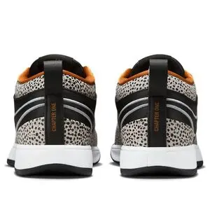 Nike Book 1 'safari' Sneakers - Black/black/monarch