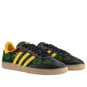 Adidas Samba Og Bob Marley Football Is Freedom Sneakers - Core Black/bold Gold/pure Ruby