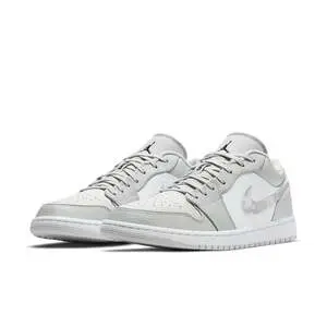 JORDAN Air 1 Low Camo Sneakers - White