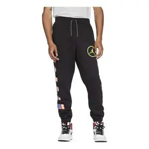 JORDAN Sport Dna Fleece Trousers 'black - Black/cyber